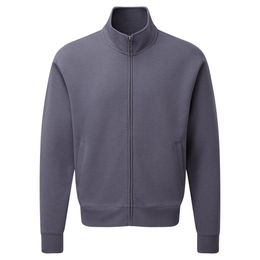 Russel Athletic Russell Mens Authentic Full Zip Jacke (Convoy Grau)