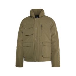 TUFFSKULL Winterjacke Herren milit&auml;risch oliv