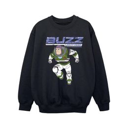 Disney - "Lightyear Buzz Jump To Action" Sweatshirt f&uuml;r M&auml;dchen (Schwarz)