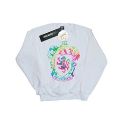 Harry Potter - "Gryffindor" Sweatshirt f&uuml;r M&auml;dchen (Wei&szlig;)