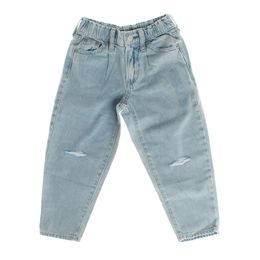 GAP Hochsitzende Barrel-Jeans 813605 M&auml;dchen