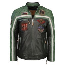 Top Gun Lederjacke TGJ1005