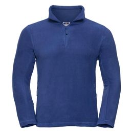 Russel Athletic Russell Herren 1/4 Zip Outdoor Fleece Top (Bright Royal)