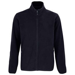 SOLS Mens Factor Recycled Fleece Jacke (Marine)