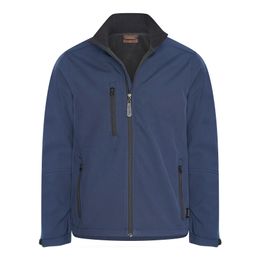Softshell Zip Jacket Navy von Cappuccino Italia in der farbe Blau und in gr&ouml;&szlig;e XL.
