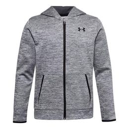 Under Armour Fleece Mens Grey Track Jacke