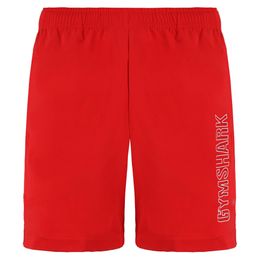 Gymshark Ankunft 7inch Herren rote Shorts
