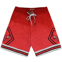 Mitchell & Ness Mitchell & Ness Chicago Bulls Mens Red Shorts