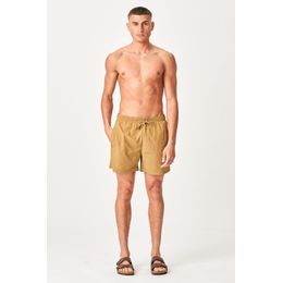 Premium Badeshorts - Khaki