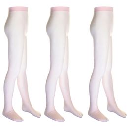 Packung mit 3 blickdichten H&ouml;schen von 40 Den 1152 M&auml;dchen
