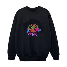 Disney - "Encanto" Sweatshirt f&uuml;r M&auml;dchen (Schwarz)