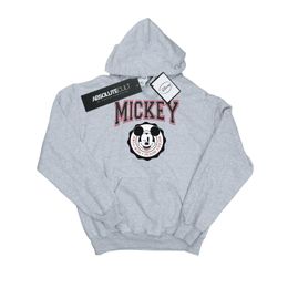 Disney - "Mickey Mouse New York Seal" Kapuzenpullover f&uuml;r M&auml;dchen (Grau)