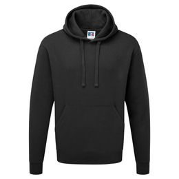 Russel Athletic Russell Herren Authentic Kapuzen-Sweatshirt / Hoodie (Schwarz)