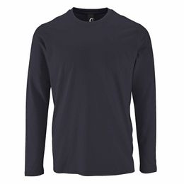 SOLS Herren Imperial Langarm T-Shirt (Mausgrau)