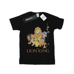 Disney - "The Lion King" T-Shirt f&uuml;r M&auml;dchen (Schwarz)