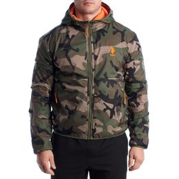 U.S. Polo Assn. Herren Wendefleece- und Windjacke US40126001