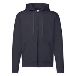 Fruit of the Loom Herren Classic Zipped Hoodie (Deep Navy)