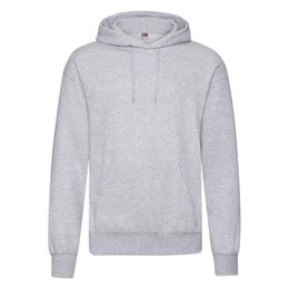 Fruit of the Loom Herren Classic Heather Sweatshirt mit Kapuze (Heather Grey)