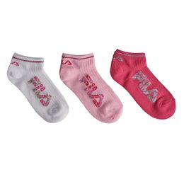Fila 3er-Pack F1428 Unsichtbare Baumwollsocken f&uuml;r M&auml;dchen
