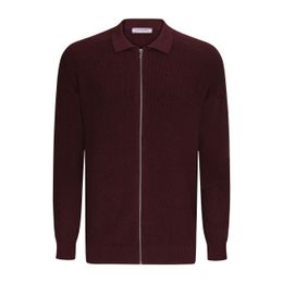 Strickjacke Strickjacke Mit Durchgehendem Rei&szlig;verschluss