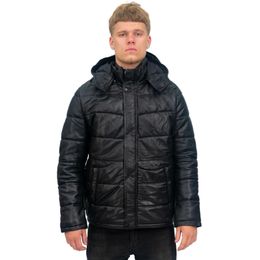Herren-Bomberjacke aus Pufferleder &ndash; Alicante