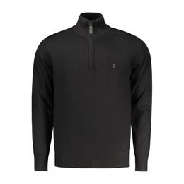 Coveri Moving Schwarz Viskose Herrenpullover