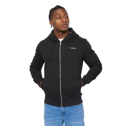 CrossHatch - "Allmoor" Hoodie mit durchgehendem Rei&szlig;verschluss f&uuml;r Herren (Schwarz)