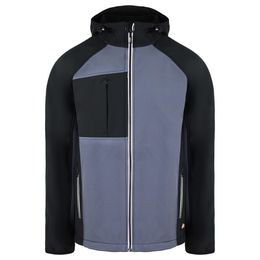 Dickies Softshell Mens Grey/Black Resistant Jacke