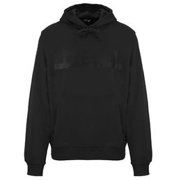 Diesel - Kapuzenpullover &bdquo;black Caviar" Mit Einfarbigem Logo