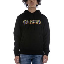 Diesel Sweatshirt S-Ginn Hood K27 Schwarz