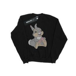 Disney - "Classic Thumper" Sweatshirt f&uuml;r Herren (Schwarz)