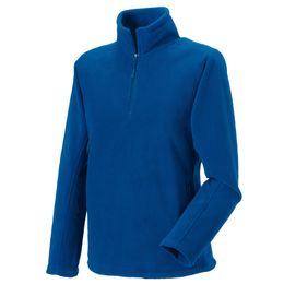 Russel Athletic Russell - Fleece-Oberteil mit kurzem Rei&szlig;verschluss f&uuml;r Herren (Kr&auml;ftiges K&ouml;nigsblau)