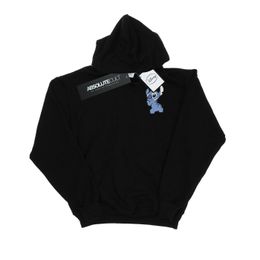 Disney - "Lilo And Stitch Stitch Backside Breast Print" Kapuzenpullover f&uuml;r Herren (Schwarz)