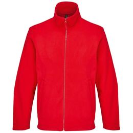 SOLS - Jacke f&uuml;r Herren/Damen Unisex, Micro-Vlies (Rot)