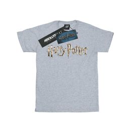 Harry Potter - T-Shirt f&uuml;r M&auml;dchen (Grau)