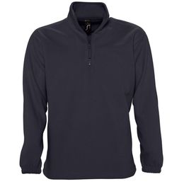 SOLS Ness Unisex Zip Neck Anti-Pill Fleece Top (Holzkohle)