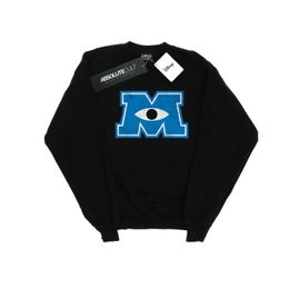 Disney - "Monsters University Monster M" Sweatshirt f&uuml;r Herren (Schwarz)