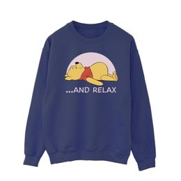 Disney - "Relax" Sweatshirt f&uuml;r Herren (Marineblau)