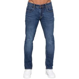 Enzo Milano | Herren Stretch Jeans mit Tapered Fit