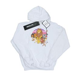 Disney - "The Lion King Pride Family" Kapuzenpullover f&uuml;r Herren (Wei&szlig;)
