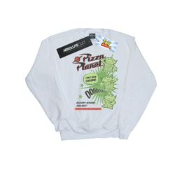 Disney - "Toy Story 4 Pizza Planet Little Green Men" Sweatshirt f&uuml;r Damen (Wei&szlig;)