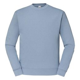 Fruit of the Loom Herren Classic 80/20 Raglan Sweatshirt (Mineral Blau)