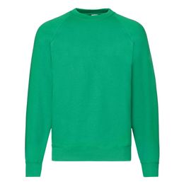 Fruit of the Loom Herren Raglan-&Auml;rmel Belcoro&reg; Sweatshirt (Kelly Green)