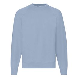 Fruit of the Loom Herren Raglan-&Auml;rmel Belcoro&reg; Sweatshirt (Mineral Blau)