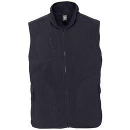 SOLS Norway Unisex Anti-Pill Fleece Bodywarmer / Weste (Holzkohle)