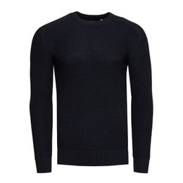 Rusty Neal Pullover Casual Fit Blau