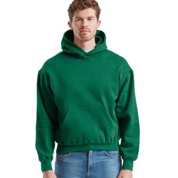 Fruit of the Loom - "Supercotton" Kapuzenpullover f&uuml;r Herren (College Gr&uuml;n)