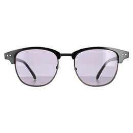 Calvin Klein Square Herren Gl&auml;nzend Schwarz Massiv Rauch CK20314S