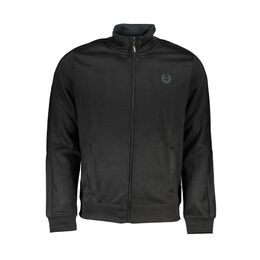 Gianmarco Venturi Schwarz Polyester Herren Sweatshirt
