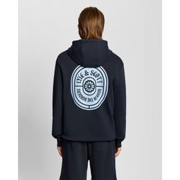 Lyle & Scott Grafik-Badge Baumwoll-Hoodie